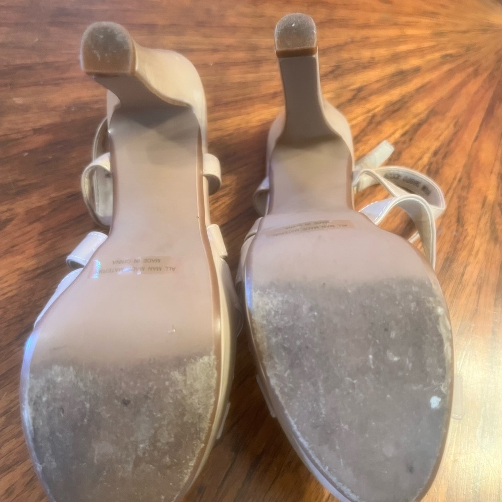 Pageant Ready Nude 5 Inch Heels - Gem